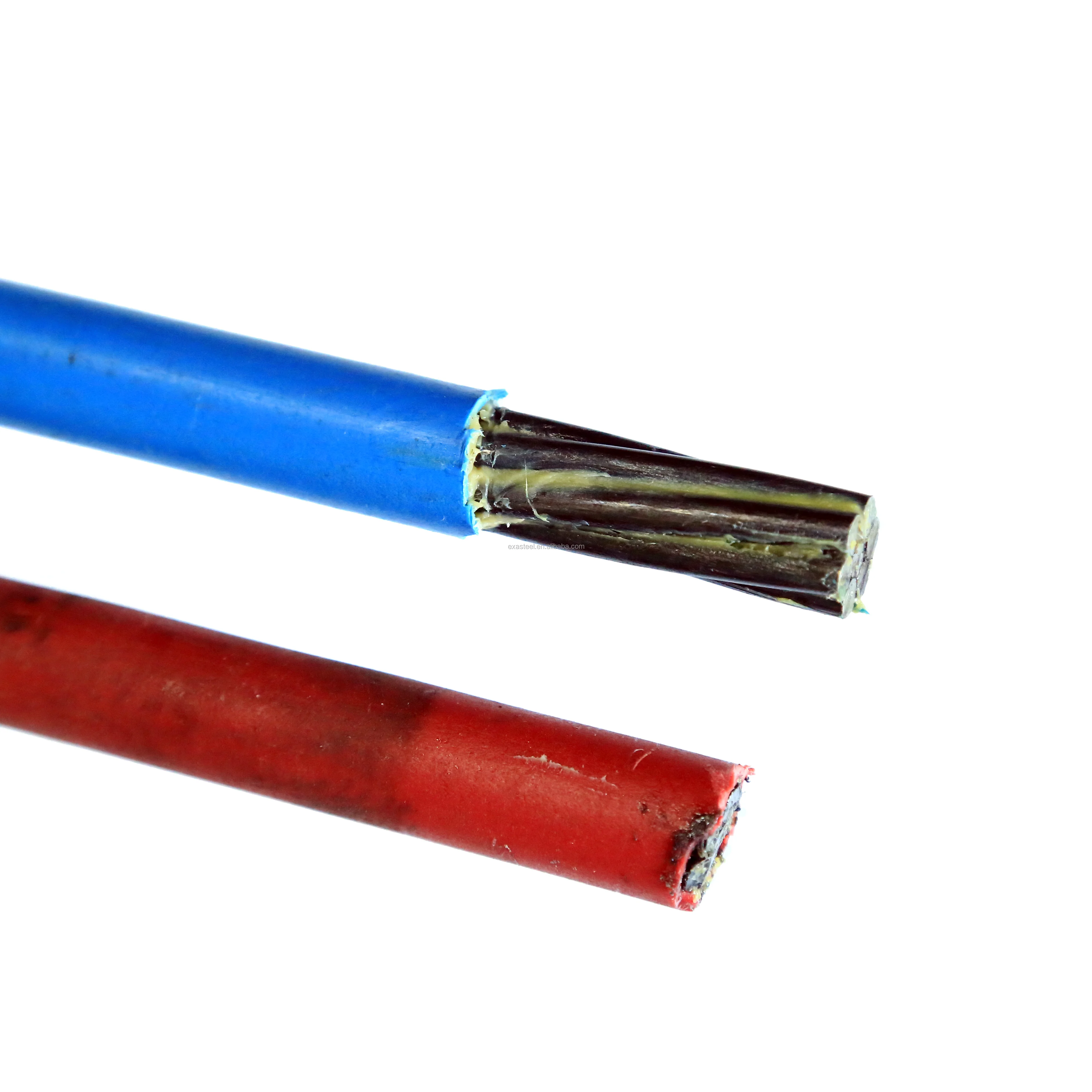 Epoxy Coated 7 Wires 15.24mm 12.7mm Unbonded Pt Pc Steel Strand - Buy ...