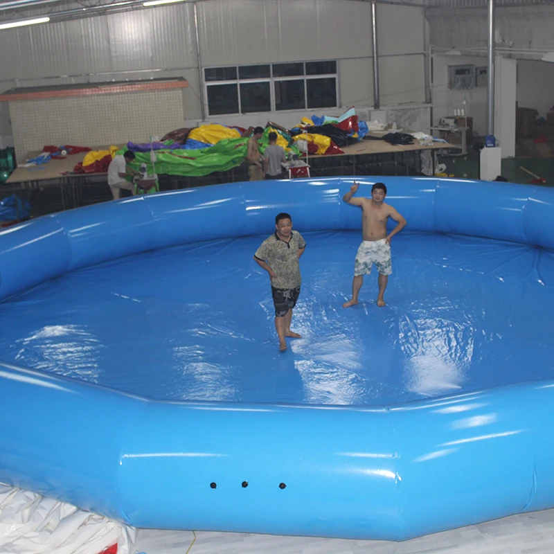 Custom Inflatable Swimming Pool Ground Inflatable Circular Pool Giant ...