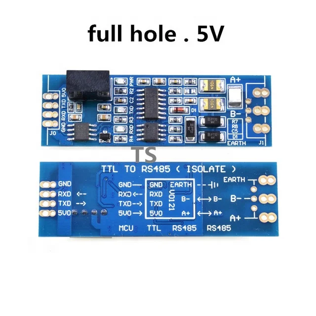 ADUM3201 + B0505S TTL to RS485 Module - Isolated UART Serial