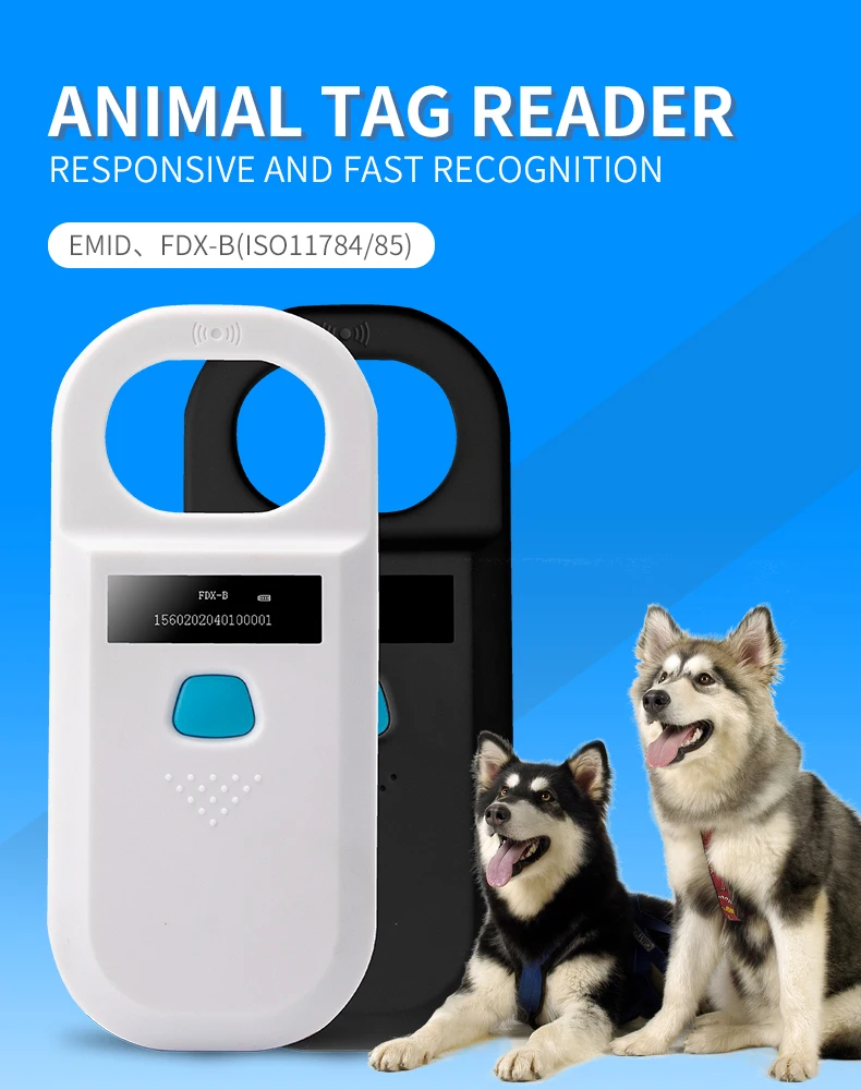 RF W90A EMID,FDX-B ISO11784/85 Animal Dog ID Scanner USB RFID