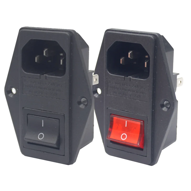 10A 250VAC AC Socket Double Fuse - Reliable Power Solution