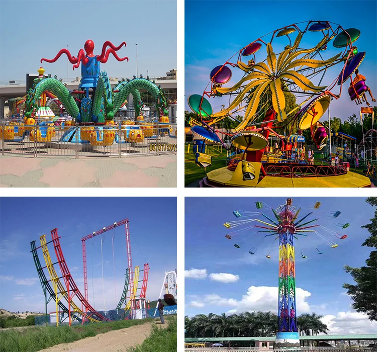 Thrill Carnival Rides - Skymaster Attractions & Meteor Hammer