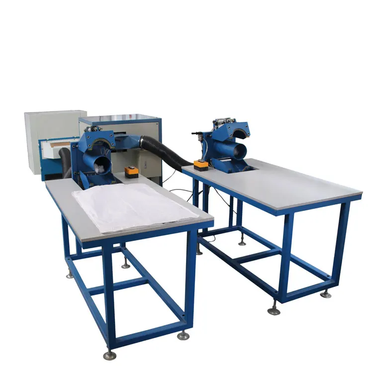 High Quality Pillow Stuffing Machine - Double-Head Seat Cushion Filling ...