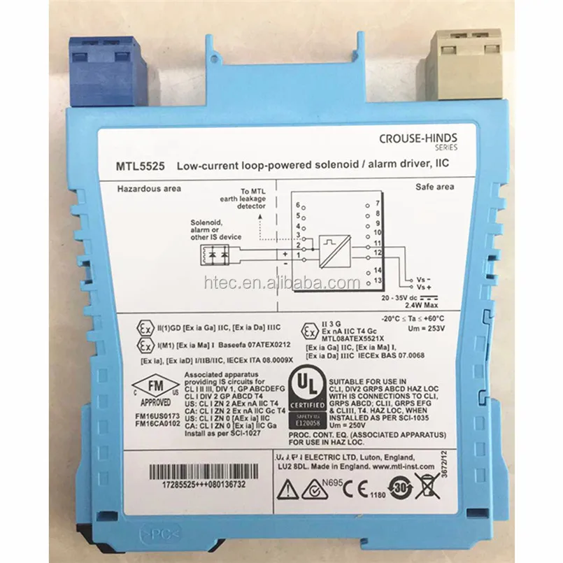 Mtl4676-rtd 2ch Temperature Converter,Rtd Safety Barrier - Buy Mtl4676 ...