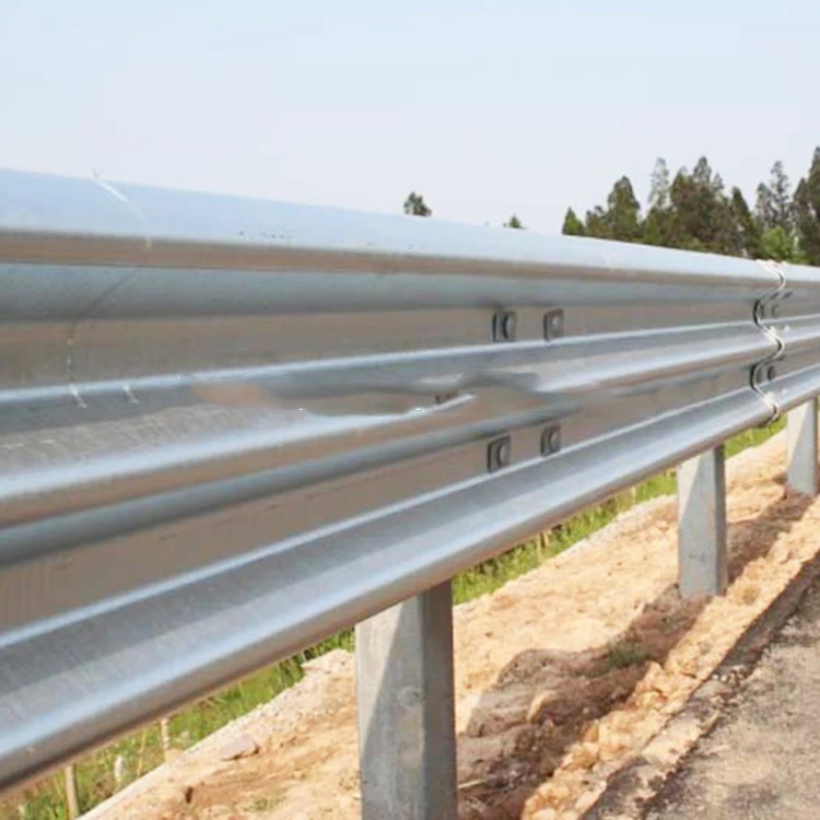 Vehicle Crash Barrier Road Safety Equipment Bridge Systems Galvanized ...