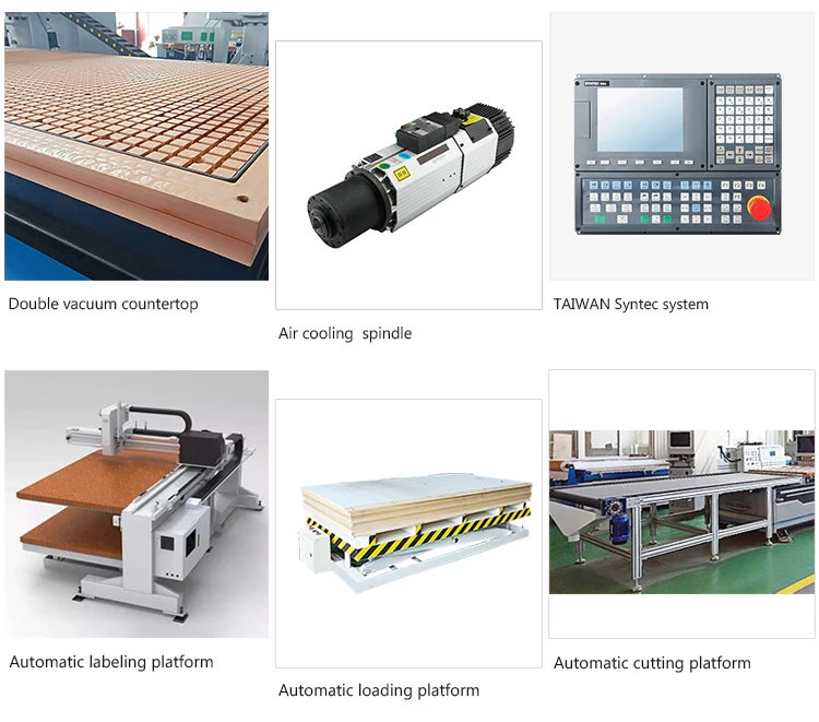 1325 1530 Wood Cnc Router Machine To Make Cabinet Furniture,Nesting ...