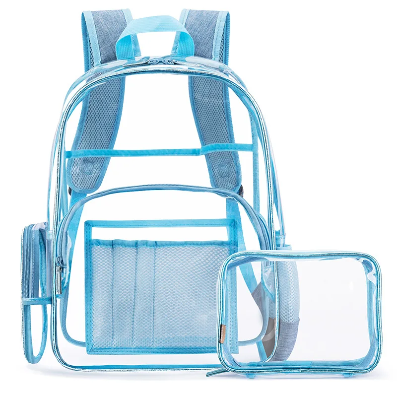 Wholesale Waterproof Large Capacity Knapsack Pvc Transparent Set Large ...