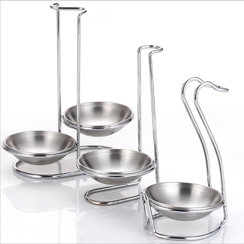 Stainless Steel Spoon or Ladles Holder Clips Tableware Kitchen Ware ...