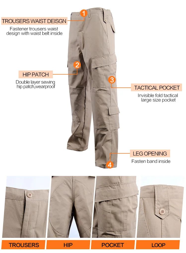 Fronter Uniforme De Combate Del Ejército Camisa-de Color Caqui Uniforme ...