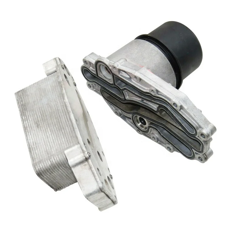 Land Rover Jaguar 3.0L Engine Oil Cooler Assembly 9X2Q6B624BB