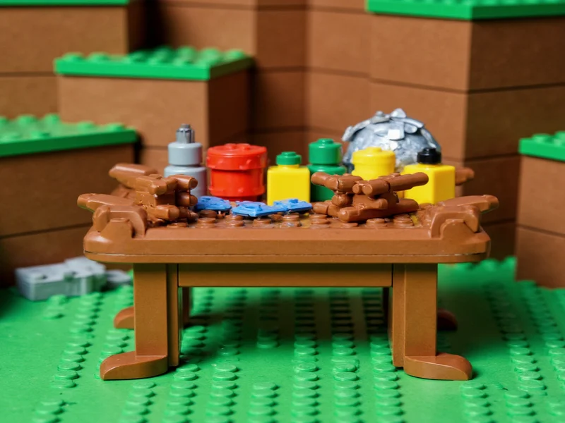 Build a Lego Minecraft Crafting Table: Step-by-Step Guide