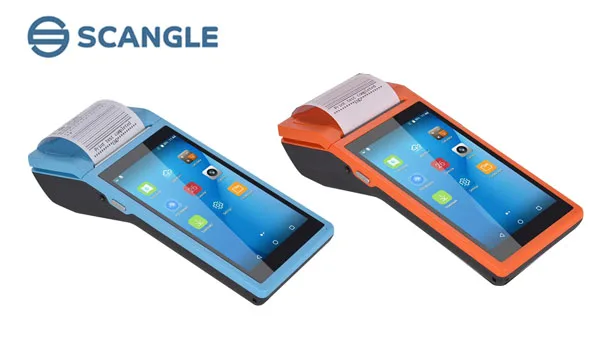Scangle Portable Android Mobile Pos Terminal with NFC Reader
