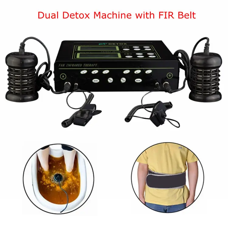 Dual Ionic Foot Detox Machine - Spa Detox Device for Effective ...