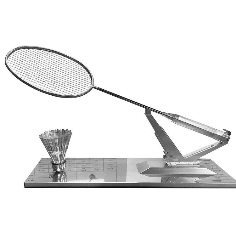 Customized Metal Crafts Badminton Racket, Badminton 5 Axis Prototype ...