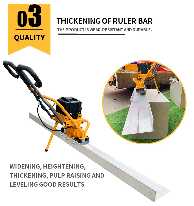 Floor Ground Leveling Tool - Concrete Vibrator Power Screed