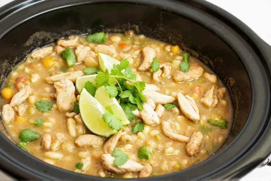 Crock Pot White Chicken Chili: No-Brown Method & Troubleshooting