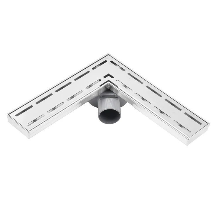 Rectangular Floor Drain Corner Rectangular Right Angle Shower Drain ...