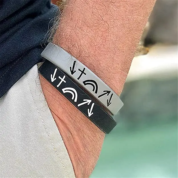 Jesus Christ Bracelet CHEAP Christian Religious Silicone Wristband ...