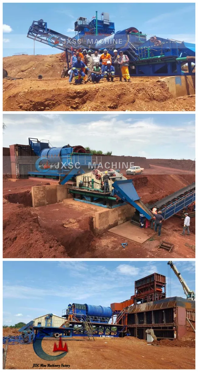 Small Mobile Diamond Processing Plant With Trommel Screen Jig Separator ...