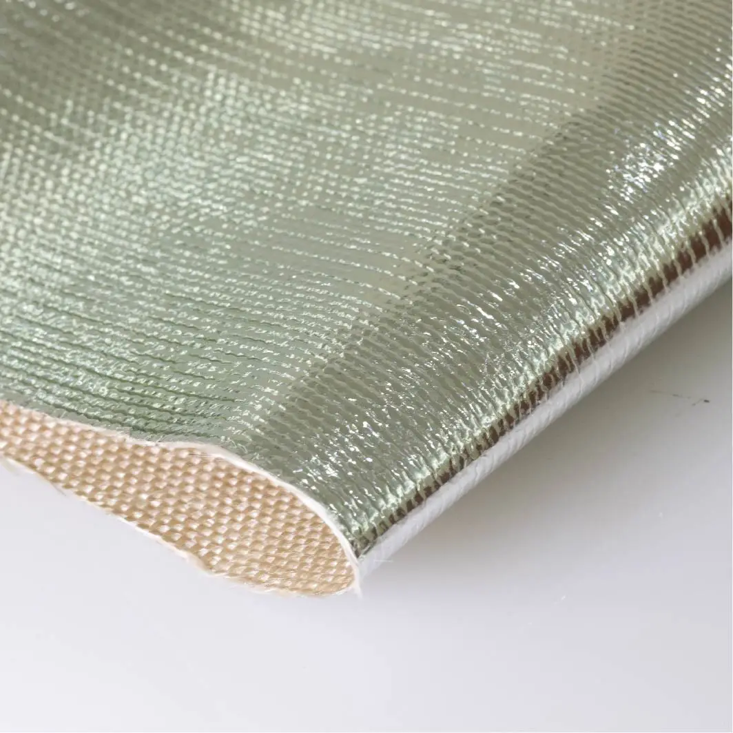 Aluminum Glass Fiber Fabric - Durable & Fireproof Material