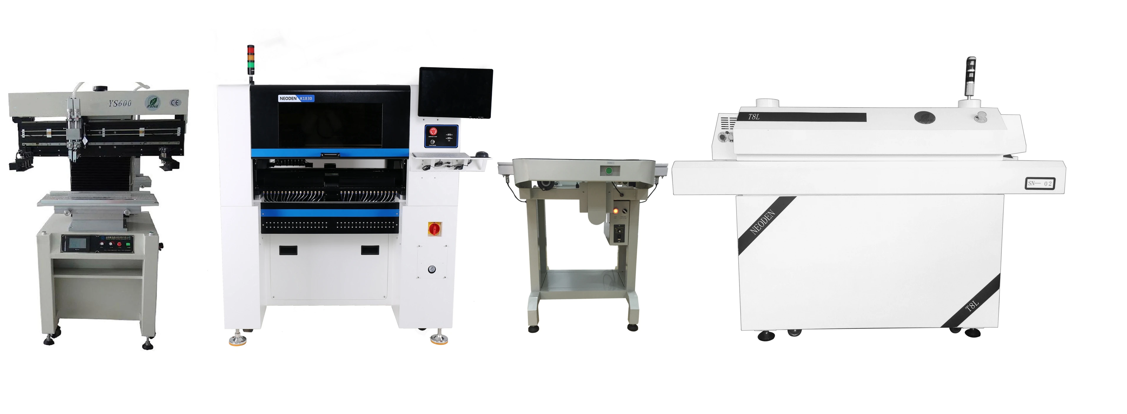 Smt Automatic Chip Mounter Pick And Place Machine Led Smt Pick And ...