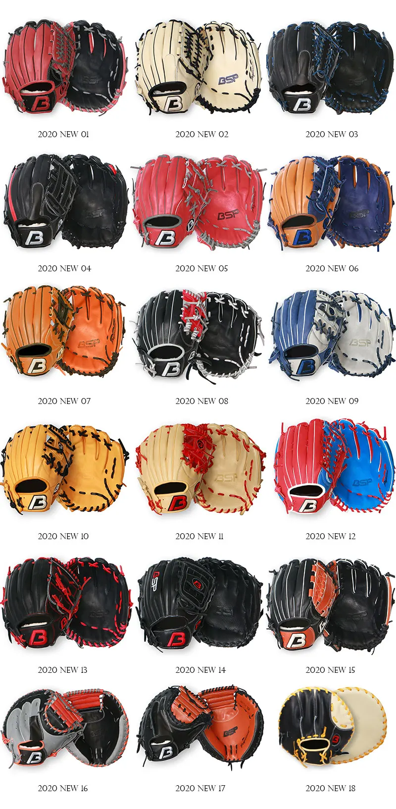 Custom Leather Professional Baseball & Softball Gloves