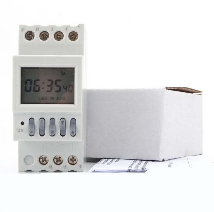NKG-4 Din Rail Timer - Intelligent Auto Bell Ring Controller