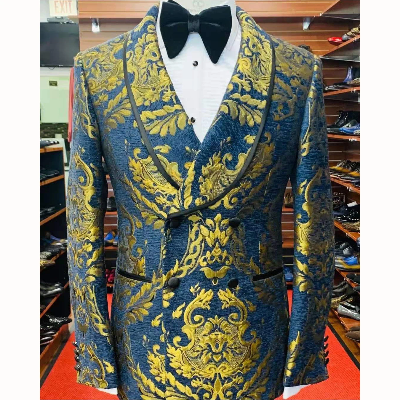 2019 Good Quality Men's Suit Tuxedos Fashionable New Design Custom Made ...