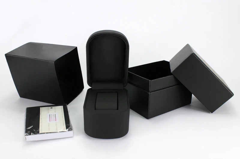 Small Wristwatch Box Black Watch Display Box Cheap Watch Showcase - Buy ...