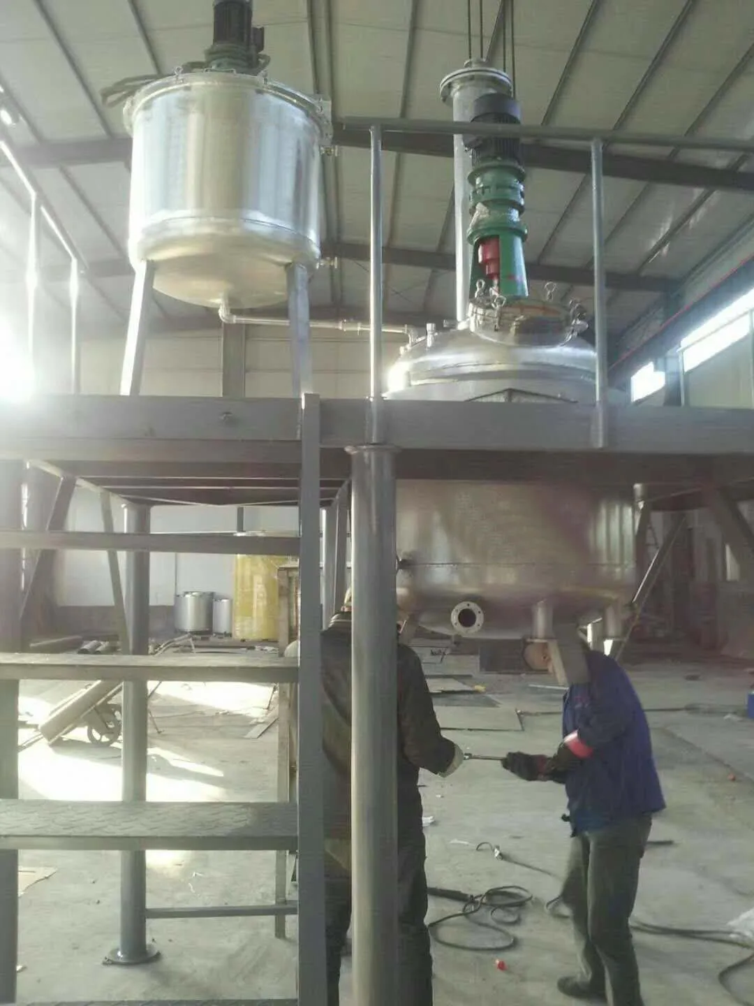 Water Based Acrylic Pressure Sensitive Adhesive Glue Production Line ...