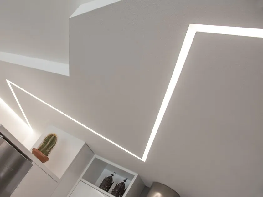 Seamless Aluminum Profile Recessed LED Linear Light Fixture