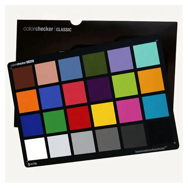 X-rite Colorchecker 24 Color Chart - Accurate Color Rendition