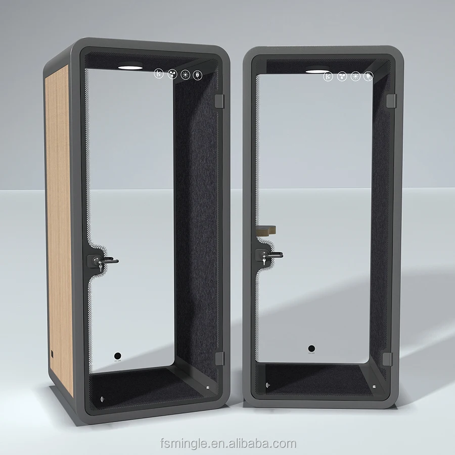 Single Seater Office Meeting Booth - Acoustic Privacy Pod