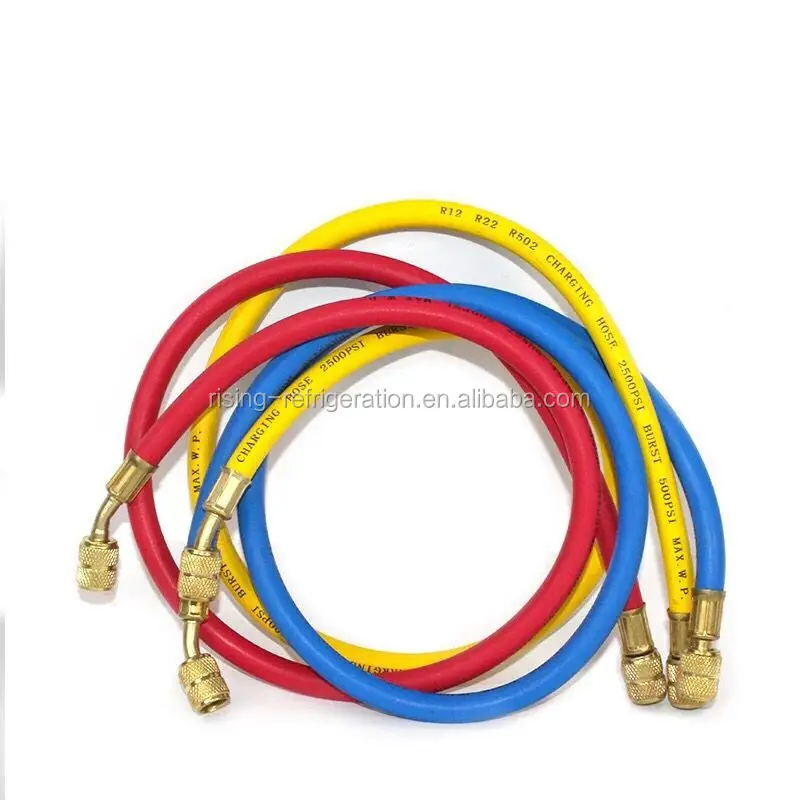 R134A R22 R410A Charging Hose - Reliable Refrigerant Fitting