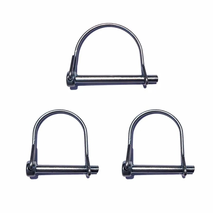 Round Wire Lock Pins - D-Type Spring Lock Pins for Securement