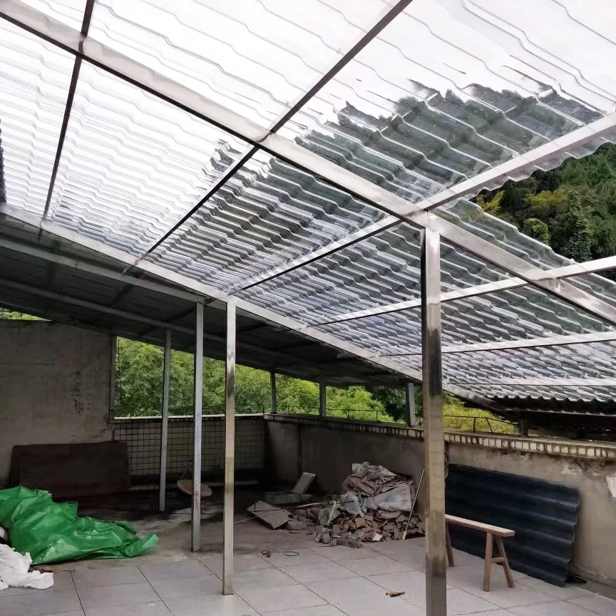 Transparent PC Roof Sheets - Durable Polycarbonate Solutions