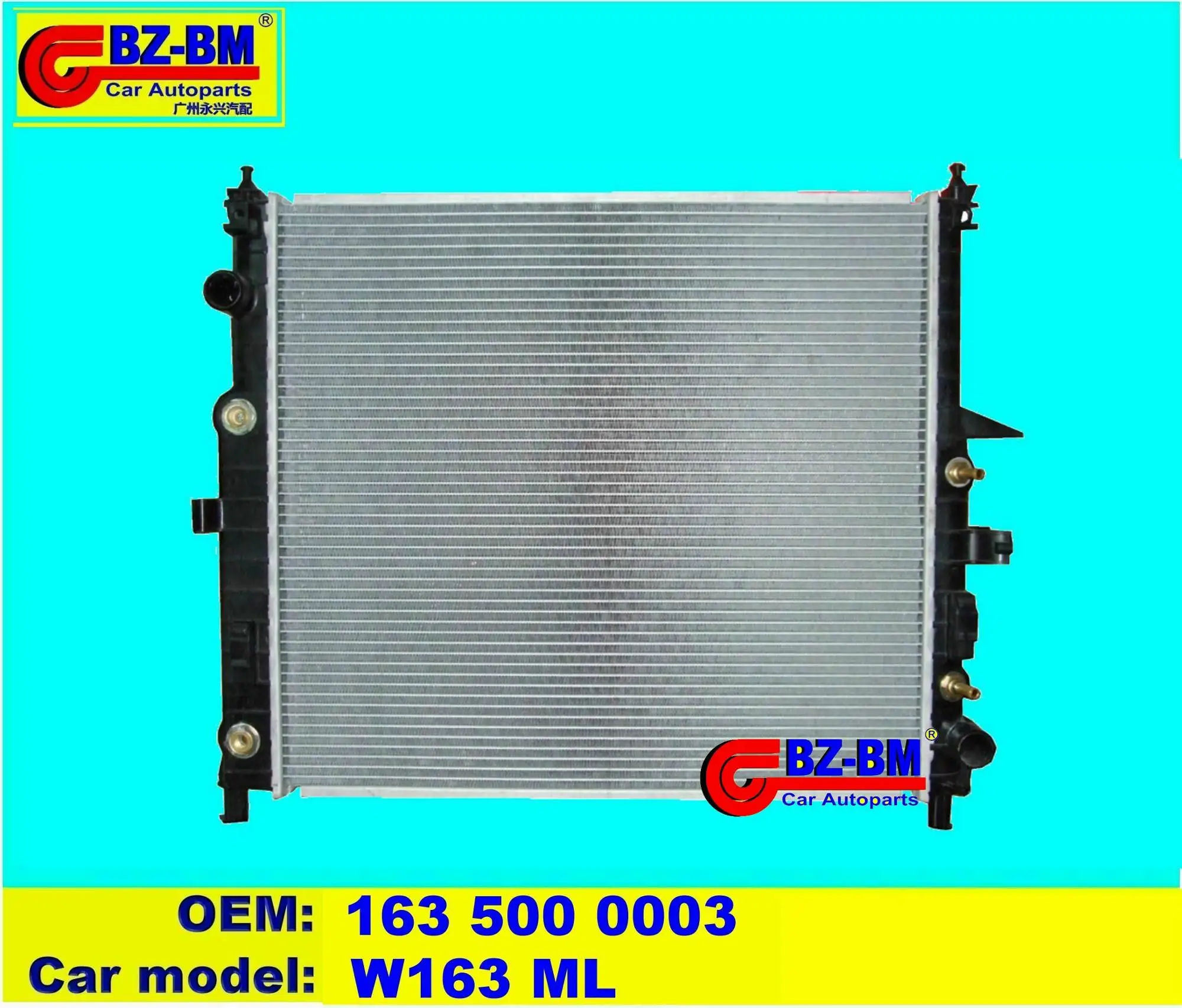 Radiator Condenser W208 218 217 For Benz W204 W212 W218 2125000600 ...