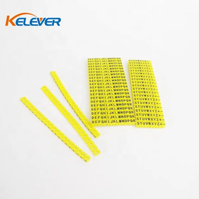 Snap on Electrical Cable Clip Marker - POM Cable Route Marker