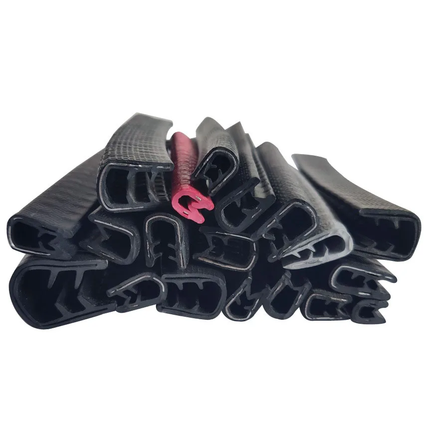 Flocking Rubber Car Glass Window Seal Strip - Buy Rubber Extrusion ...
