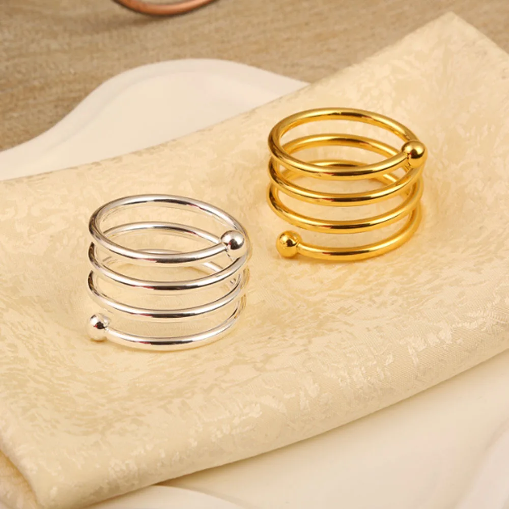 High-End Decorative Rose Gold Napkin Ring for Weddings| Alibaba.com