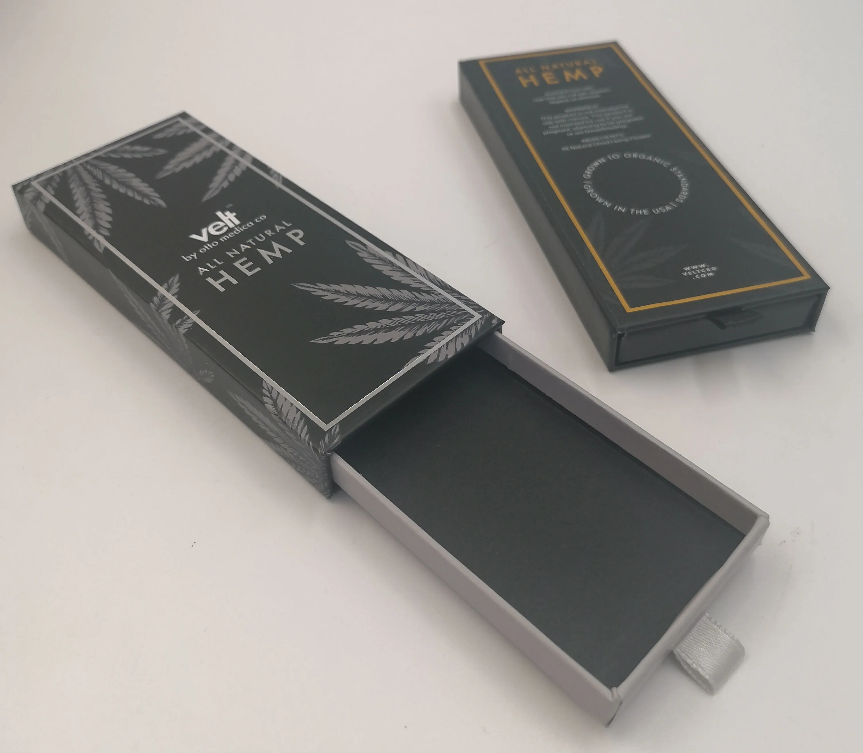 Rigid Gift Long Thin Cardboard Box with Lid - Customizable