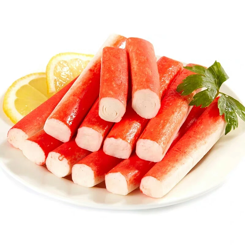 Wholesale Frozen Crab Stick/flake Salad Sushi Hotpot Crab Sticks ...