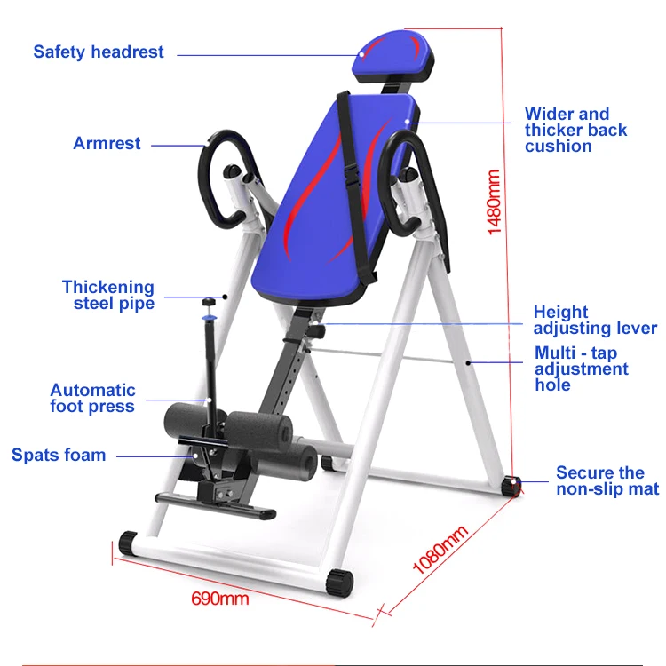 180 Degrees Rotate Mini Inversion Table - Procircle Handstand Stander