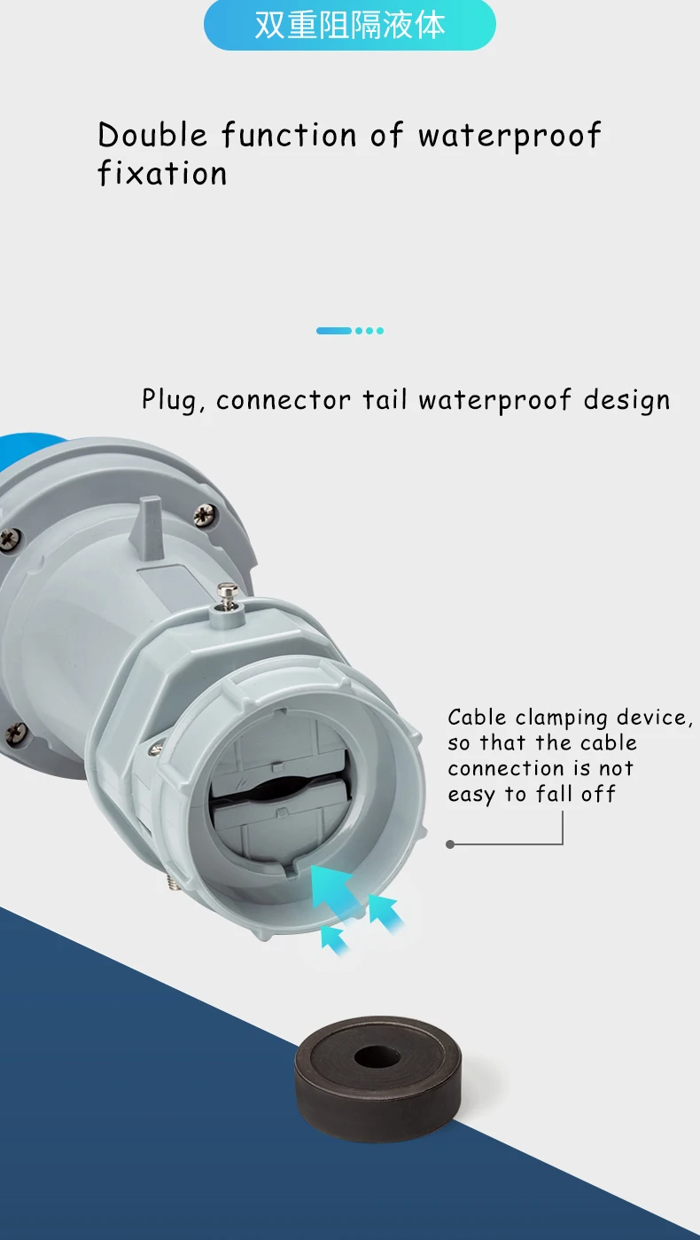 Double Function Of Waterproof Chint Male And Female Electric Power ...