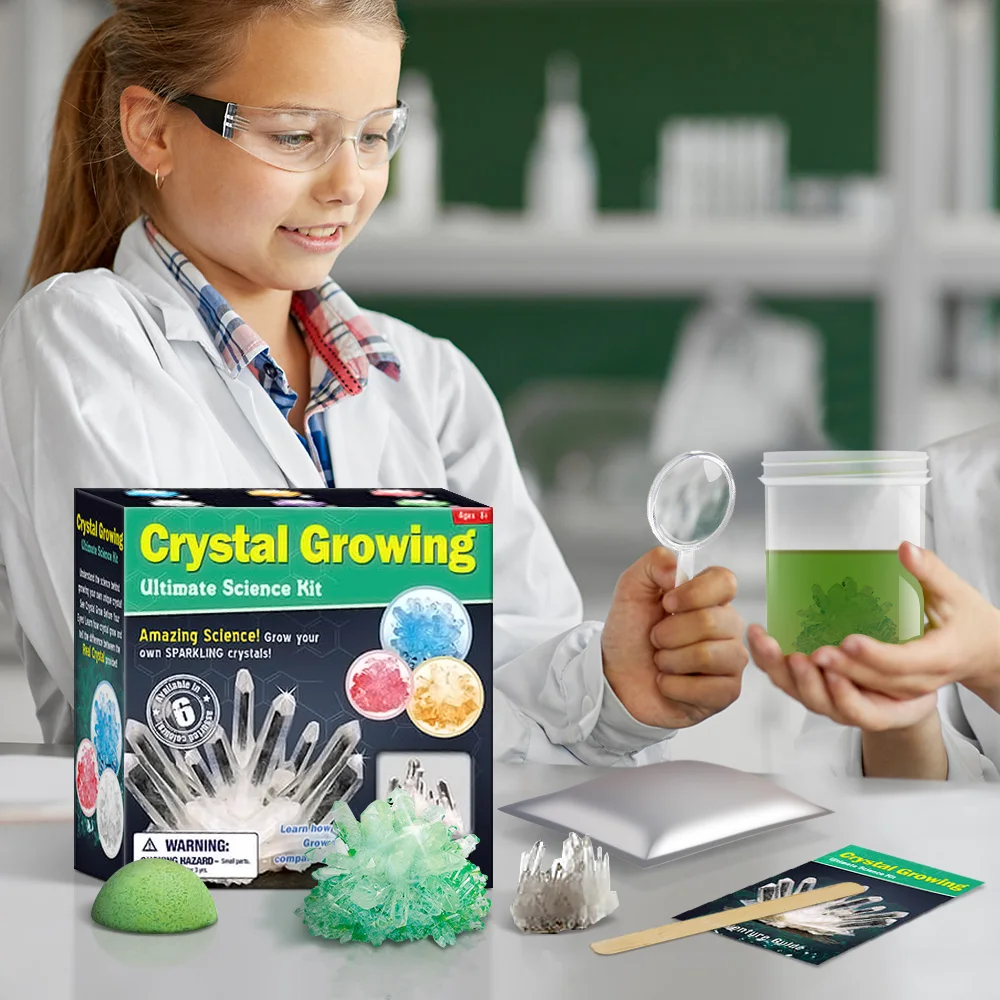 Crystal Growing Kit - Educational DIY Science Project