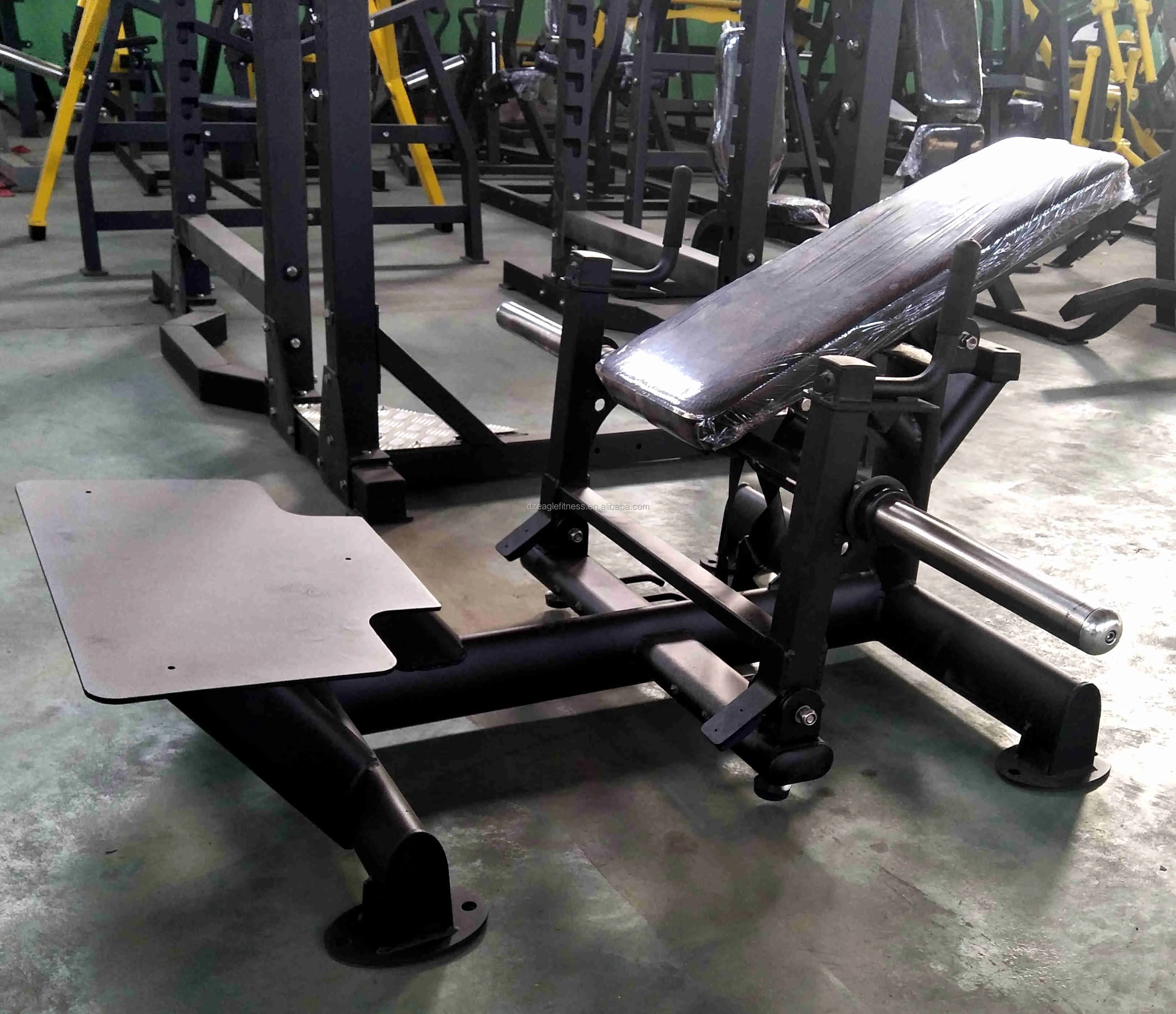 Gym Equipment Commercial Fitness Plate Loaded Hip Thrust Machine Glute ...