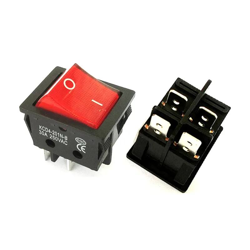 Kcd4-201n-b Electric Welding Machine Power Switch With Red Light 30a ...