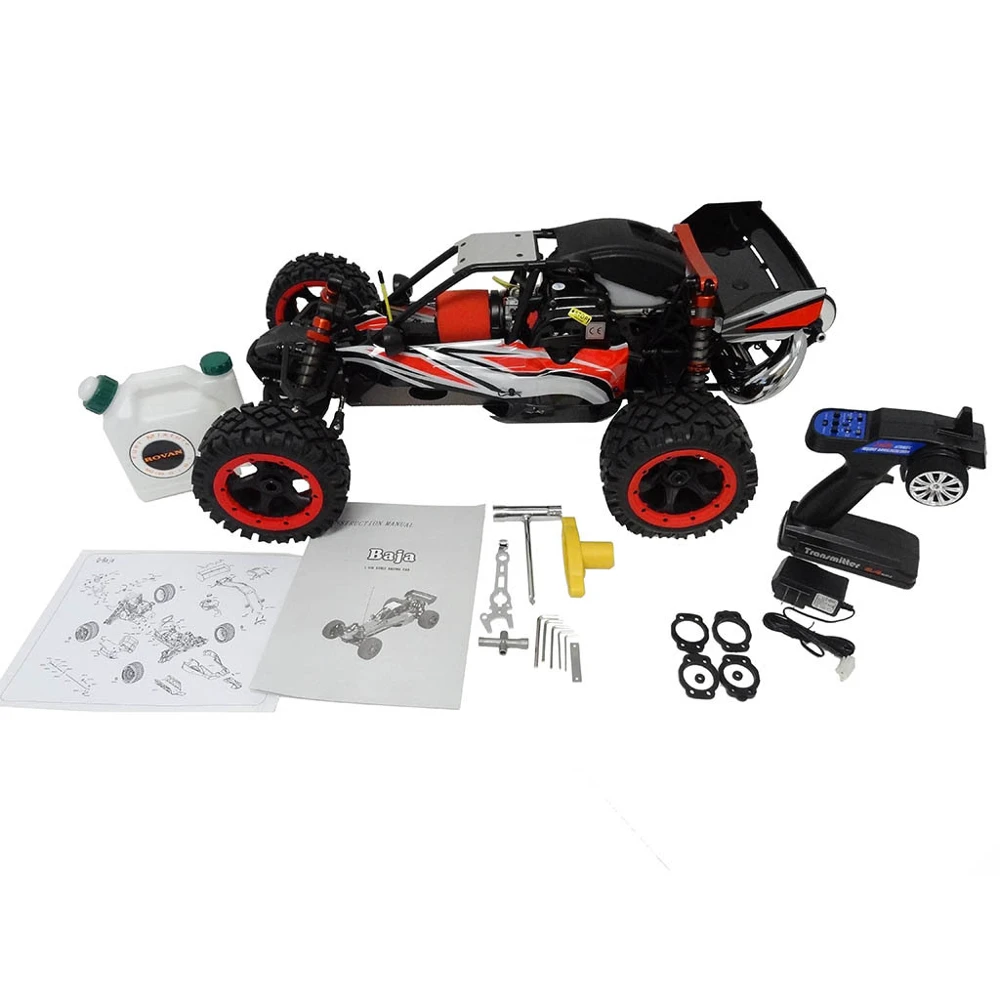 Rovan For Q-baja Rc Car 1/5 Rtr 29cc Gas 2 Stroke Engine With ...