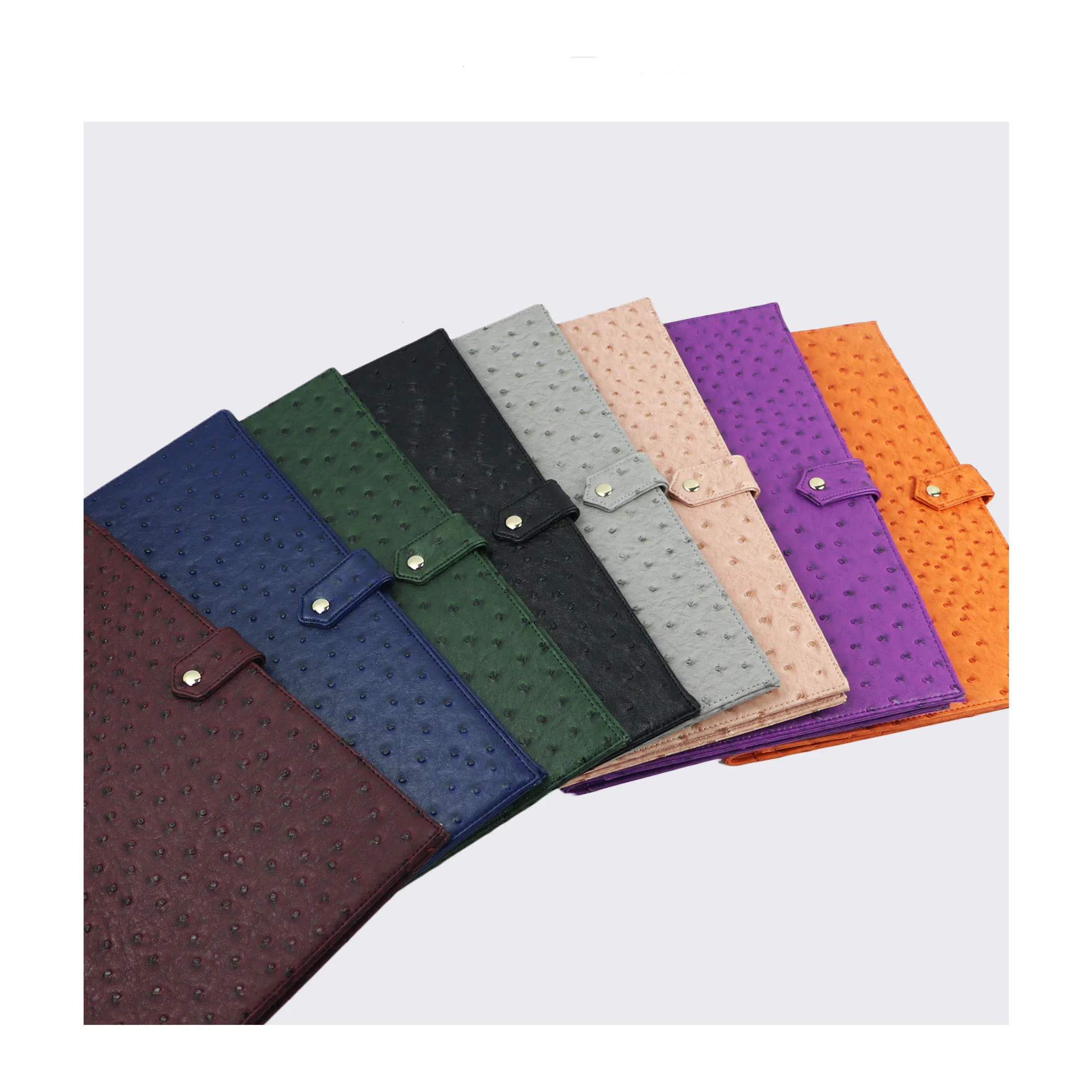 Luxury Customized Leather Document Portfolio File Folder Gift ...