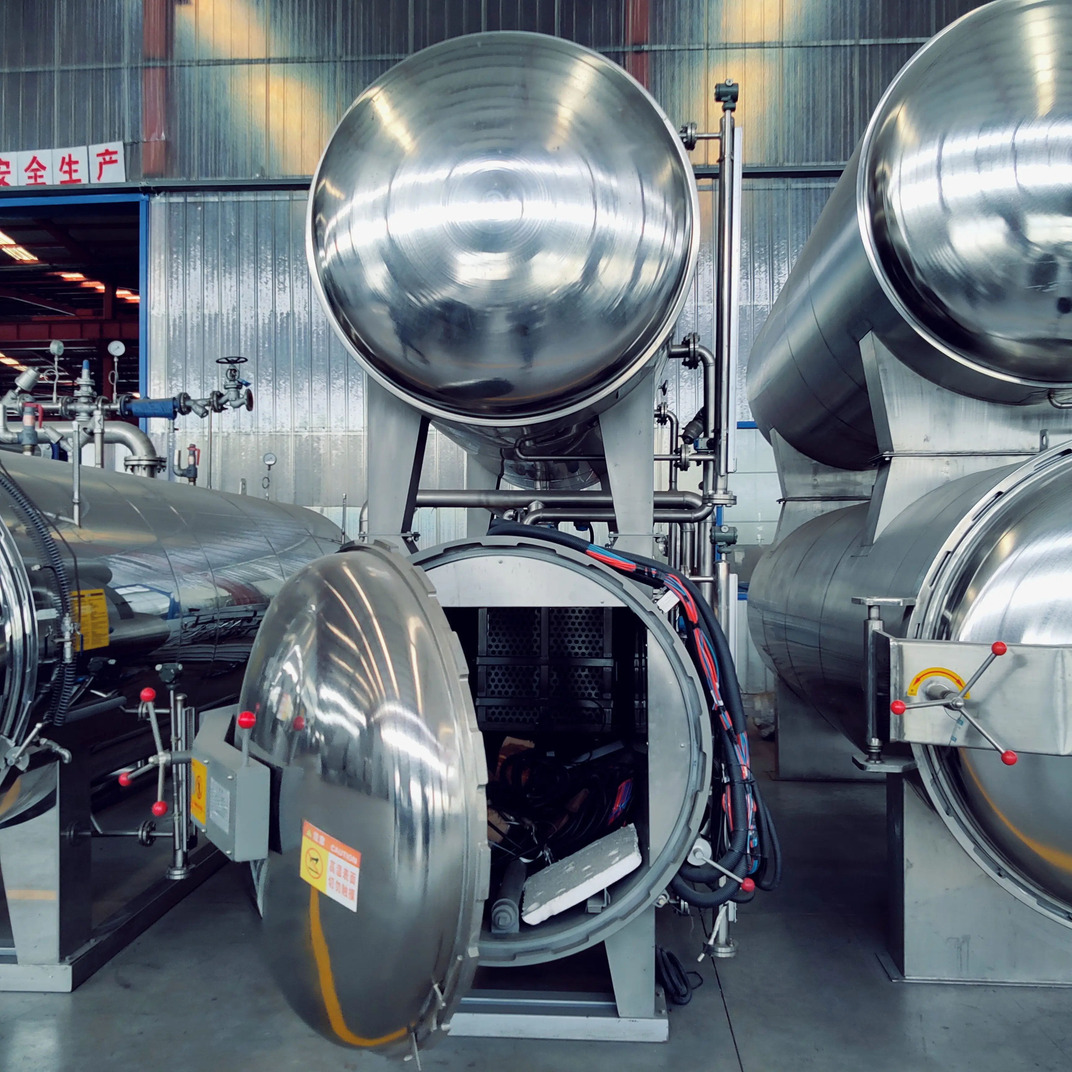 High Temperature High Pressure Food Processing Retort Machine - Buy ...